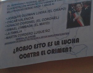 El Universal - Los Estados - Aparecen más narcomantas en Reynosa