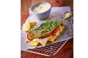El Universal - Menú - Sándwich de pescado en nopal