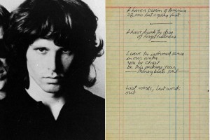 El Universal - Espectáculos - A la venta, poema de Jim Morrison